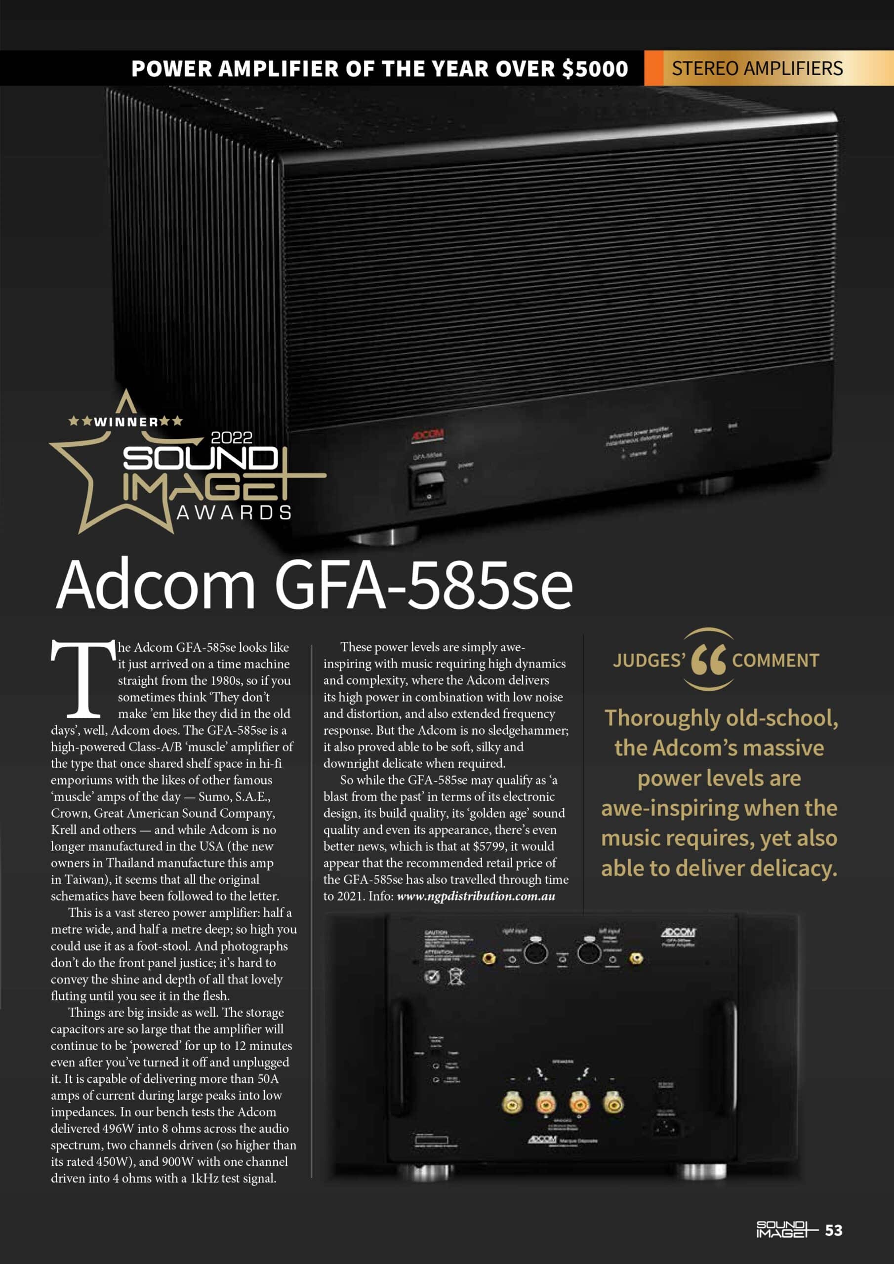 About us, ADCOM Life, Design, Award winning products